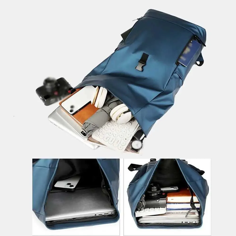 Men's Large Capacity Business Backpack Lightweight Portable Waterproof ...