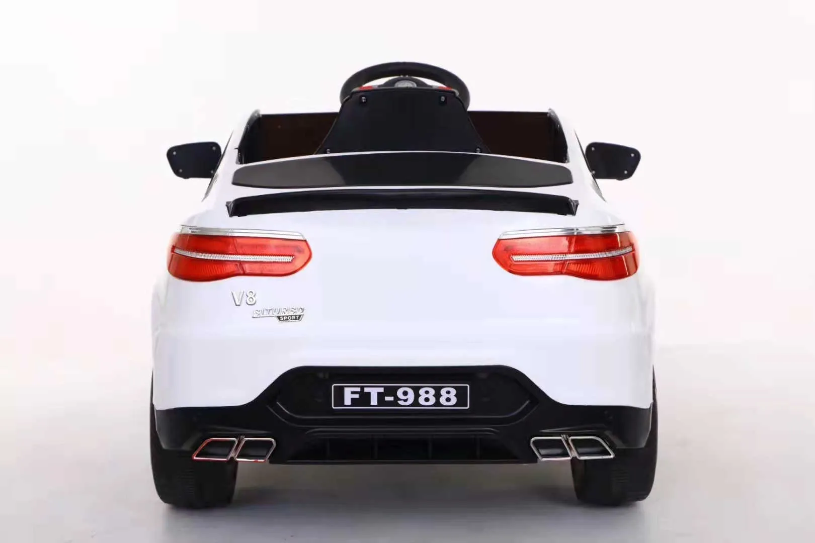 Childrens Electric Car Four-Wheel Dual Drive Vehicle with Remote ...