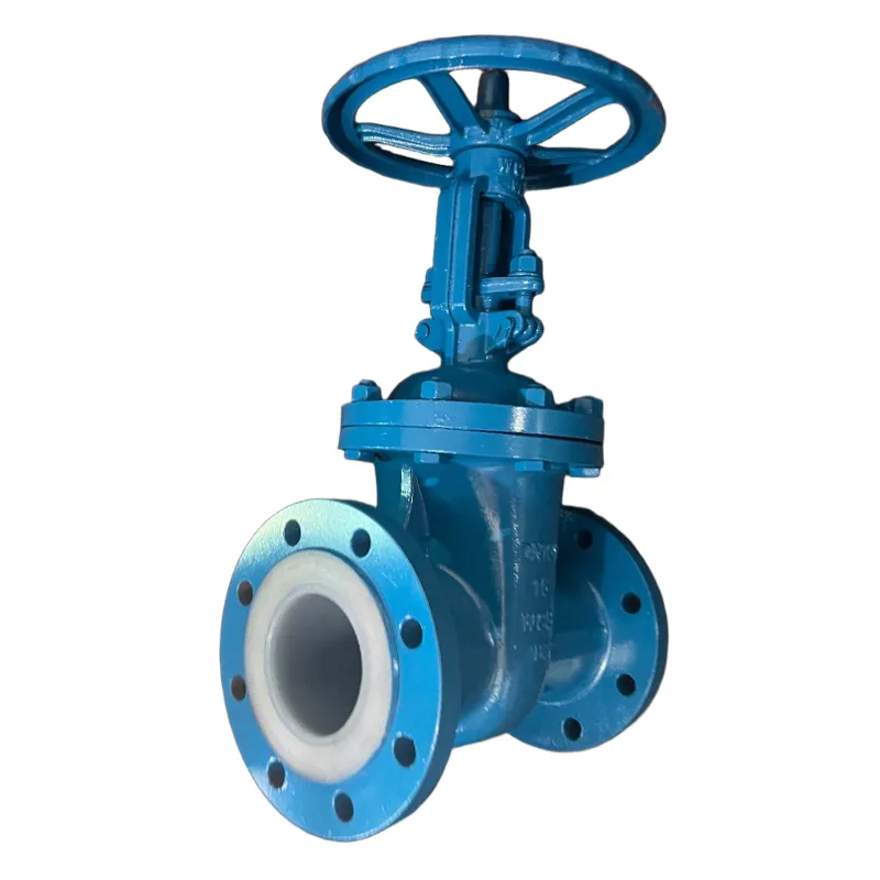 Heavy Duty Industrial Pipe Valves With Fluroplastic Coating Corrosion ...