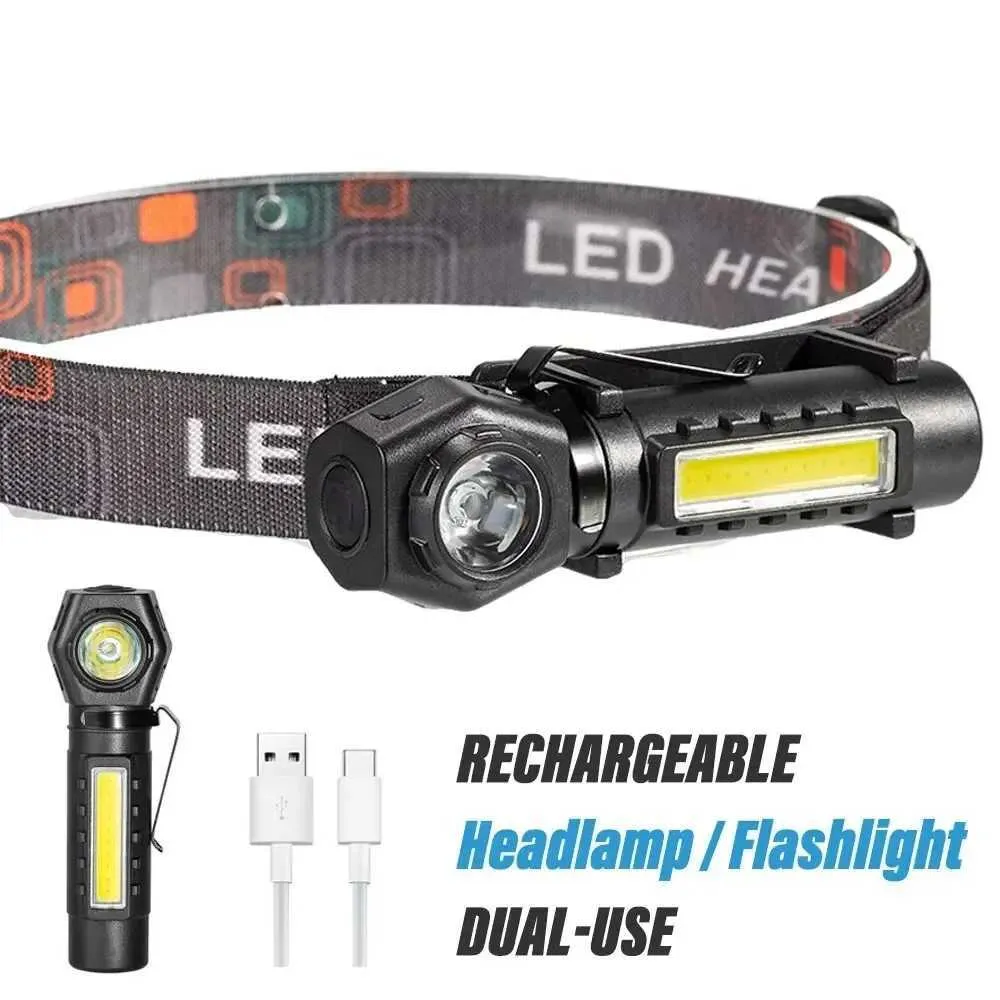 Super Bright Rechargeable LED Usb Headlamp With XPE... From Even ...