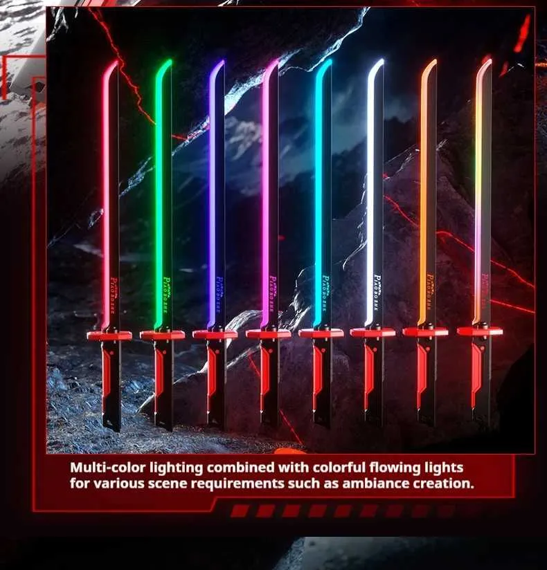 Toy Laser Sword with Multi-Color Changing LED Lights and Sound Effects ...