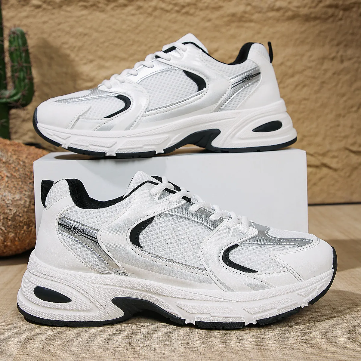 Bulk Designer Shoes Womens Chunky Sole Platform Sneakers Breathable ...