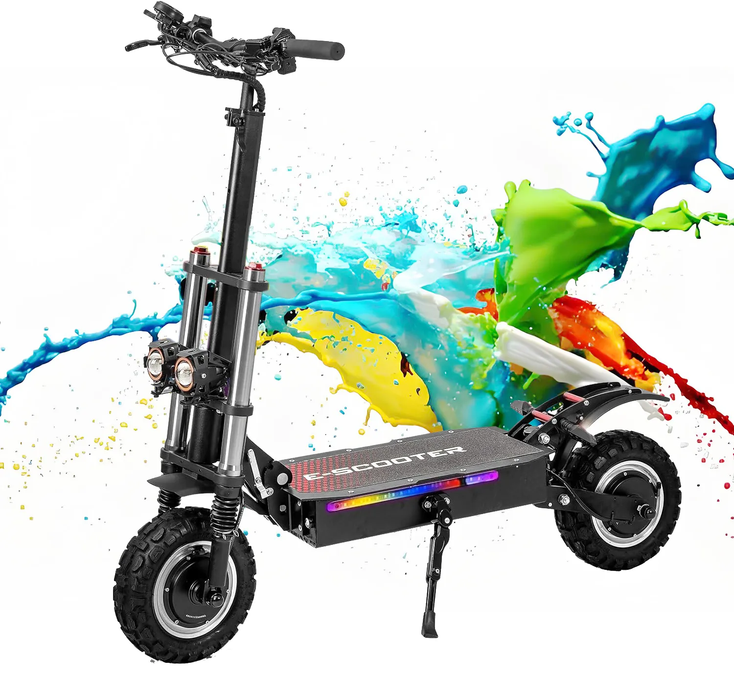 High-Speed Electric Scooter for Adults - 6000W Dual Motor, 53 MPH, 62 ...