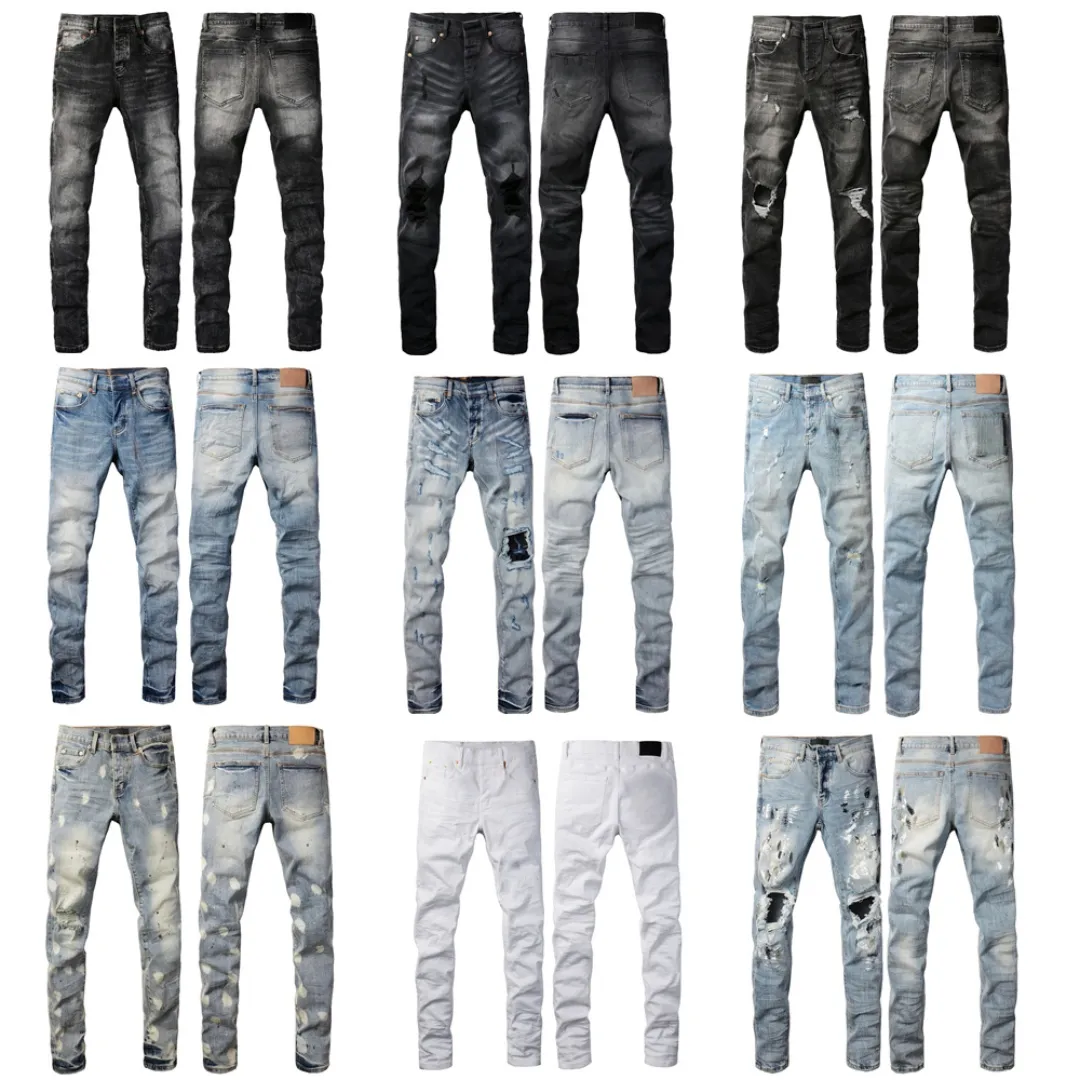 Designer Jeans Men Ripped Skinny Washed Denim Pants... From ...