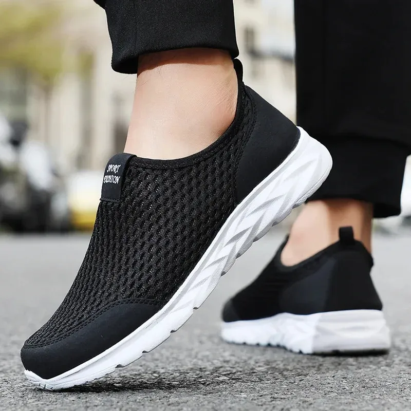 Men's Running Shoes Summer Sports Shoes Mesh Breathable Lightweight ...