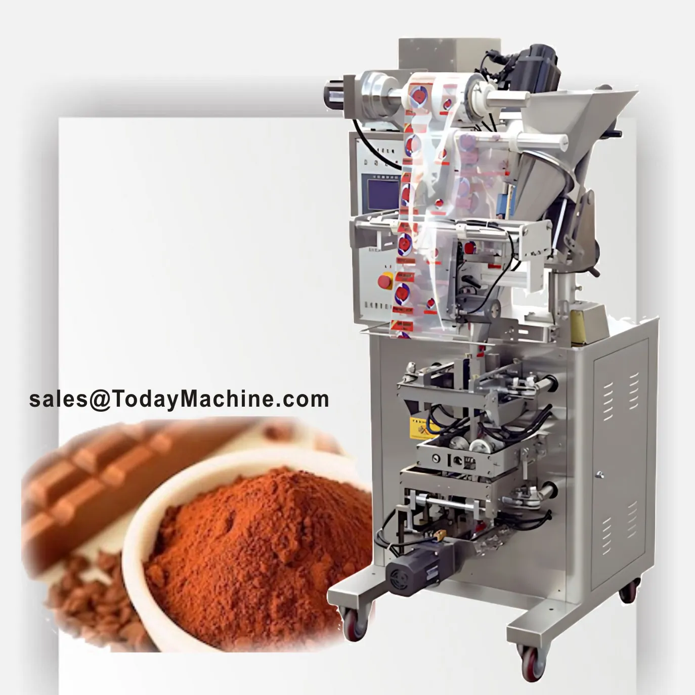 Automatic Vertical Pouch Packaging Machine For Seeds, Grains, Nuts ...