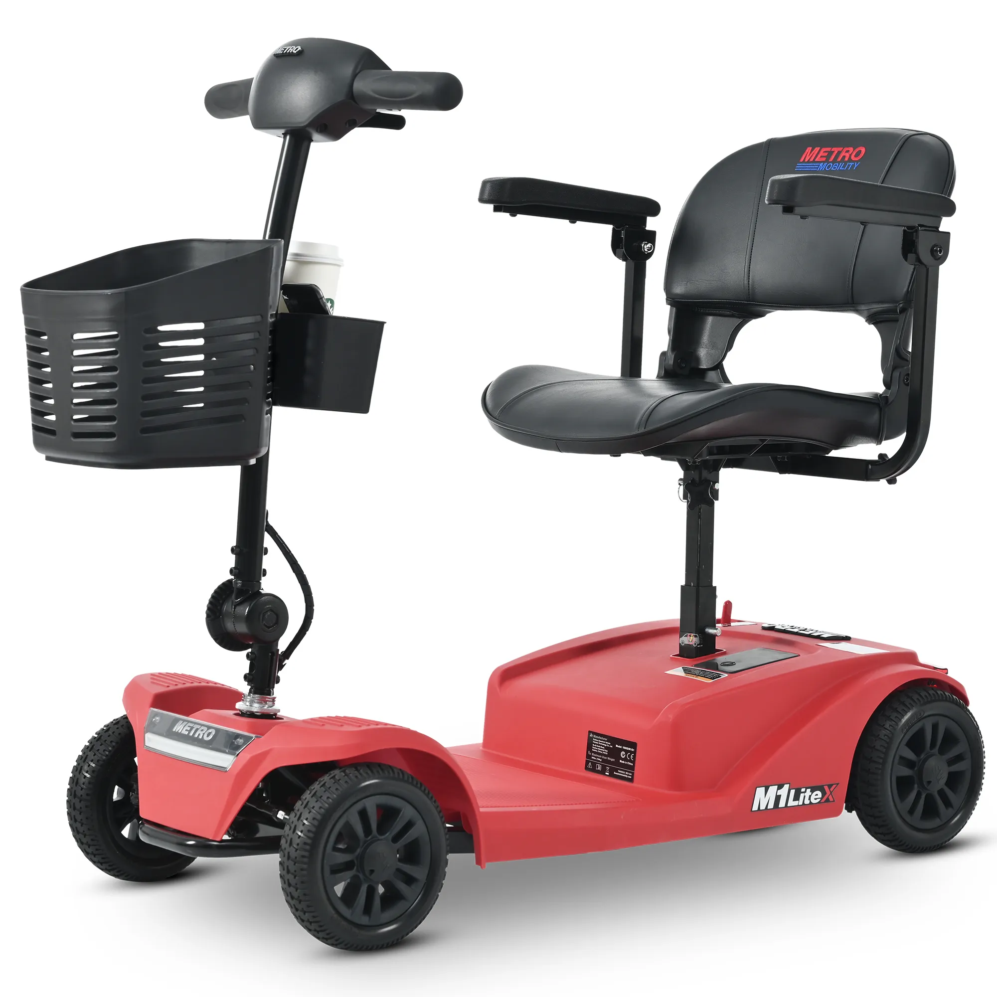 Metro Mobility 4 Wheel Mobility Scooters, 300 Lbs Capacity And 10 Miles ...