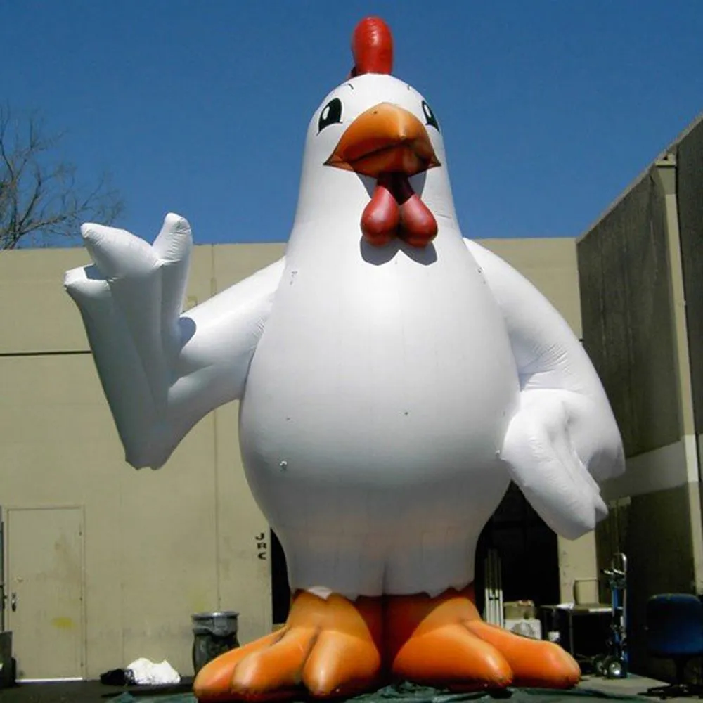 Customized Giant Inflatable Chicken Balloon Outdoor Fried Chicken ...
