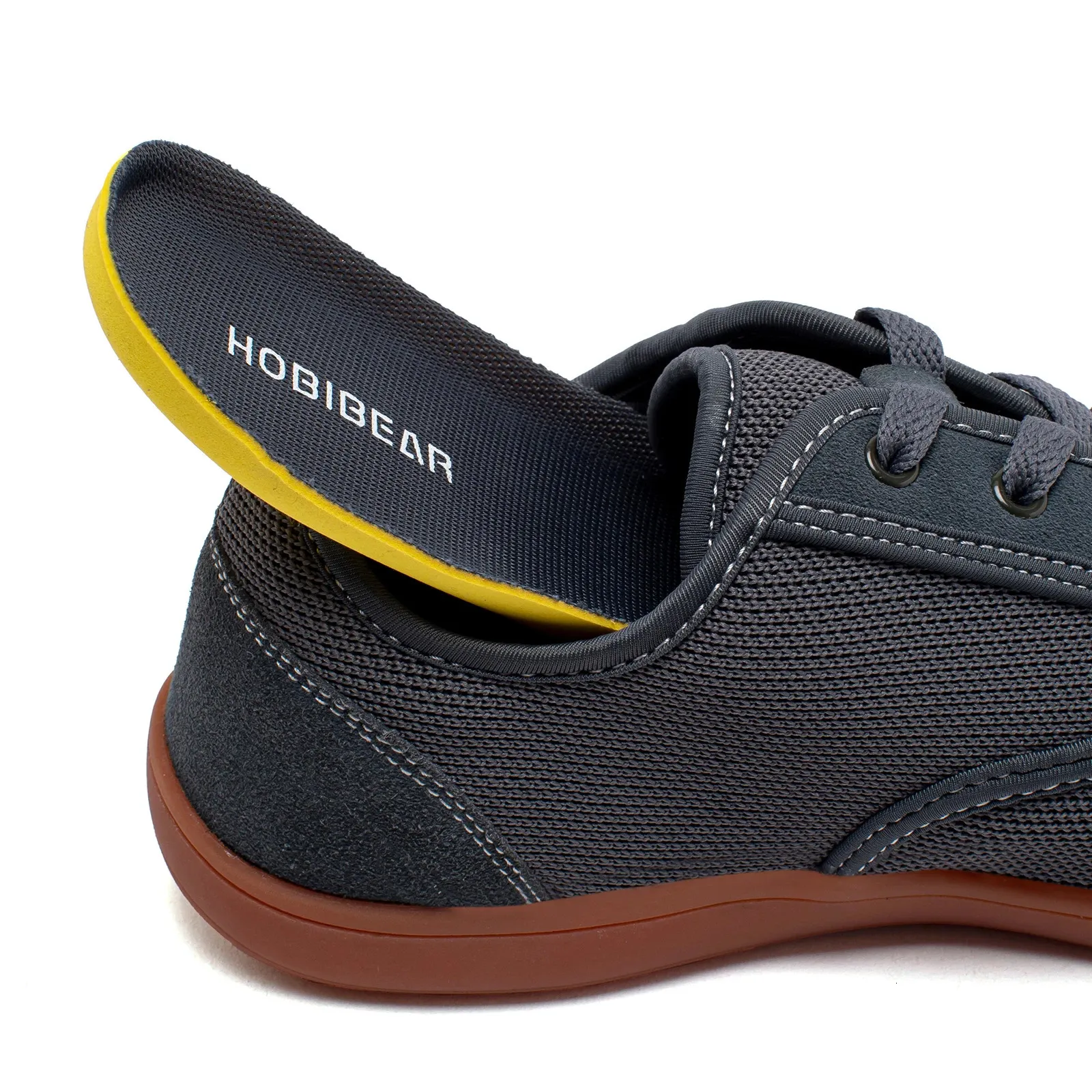 Hobibear Men's Barefoot Shoes with Wide Toe Box, Minimum Trail Shoes ...