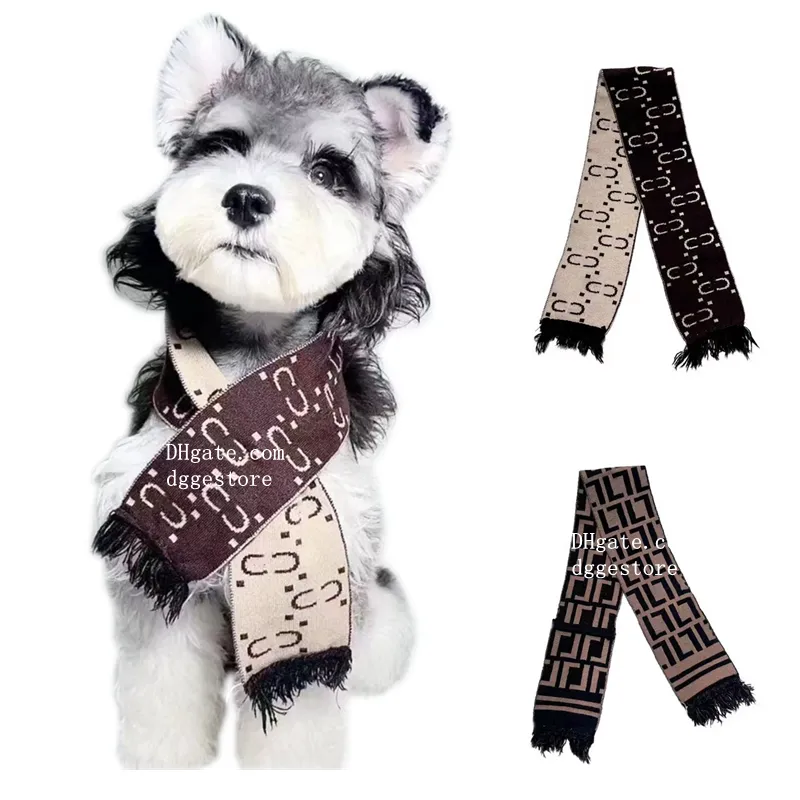 Designer Dog Gear: Knitted Dog Scarf With Classic... From Dggestore, $7 ...