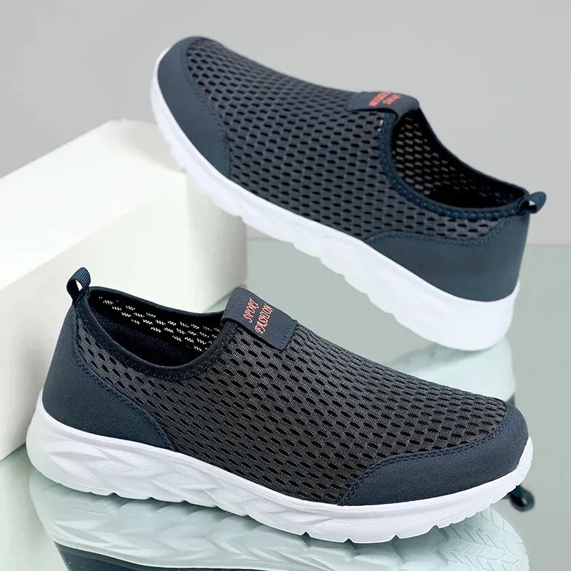 Men's Running Shoes Summer Sports Shoes Mesh Breathable Lightweight ...
