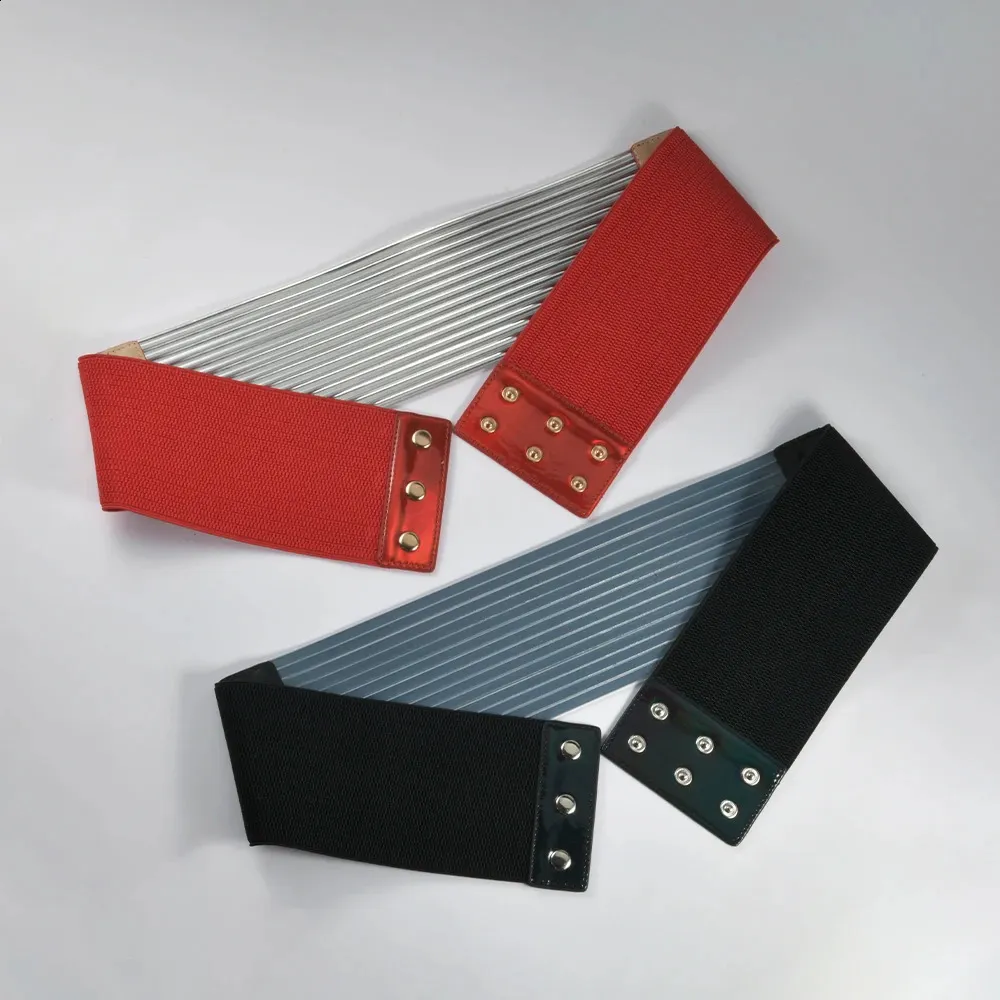 One-Piece Women's Tight Corset with Wide Waistband, Metal Buckle ...