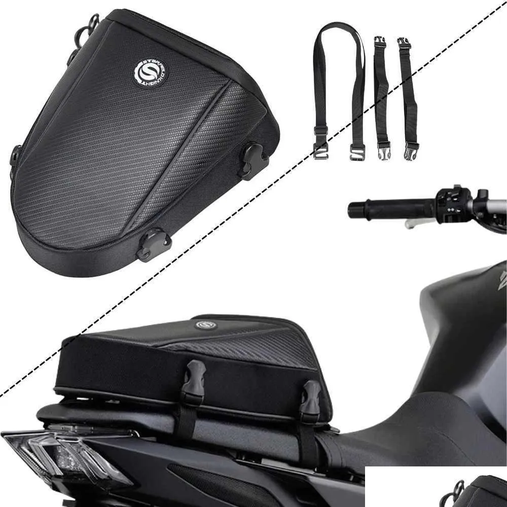 Multifunctional Rear Seat Best Motorcycle Backpack Tail Bag For Honda ...