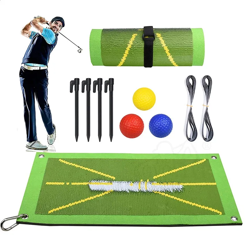 Golf Mat That Shows Swing Path Analyzer Golf Training Mat For Swing ...