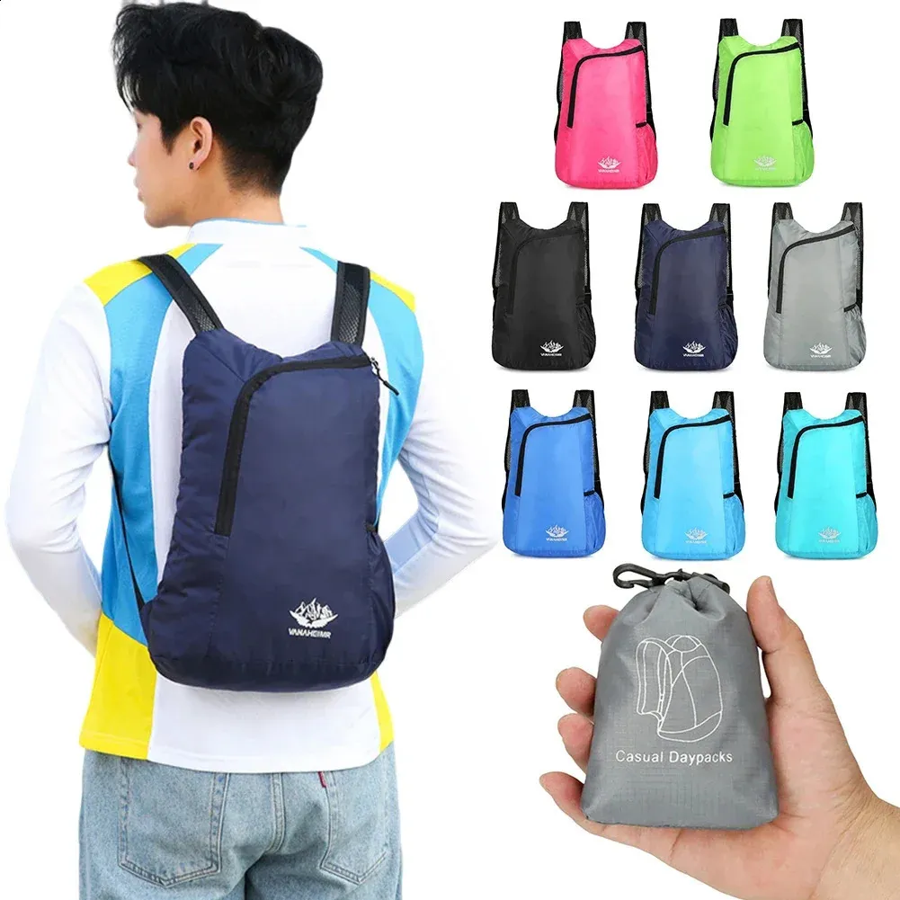 250121Z Outdoor Hiking Backpacks Lightweight Waterproof Foldable ...
