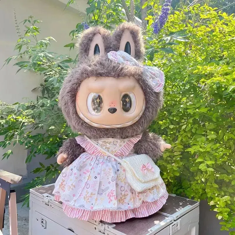 Cute Vinyl Labubu Doll Clothes For ZIMOMO Baby 58cm Plush LABUBU Doll ...