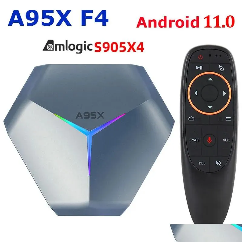 A95X F4 Android Flex Streaming Box With 11 Amlogic S905X4, 4GB RAM ...