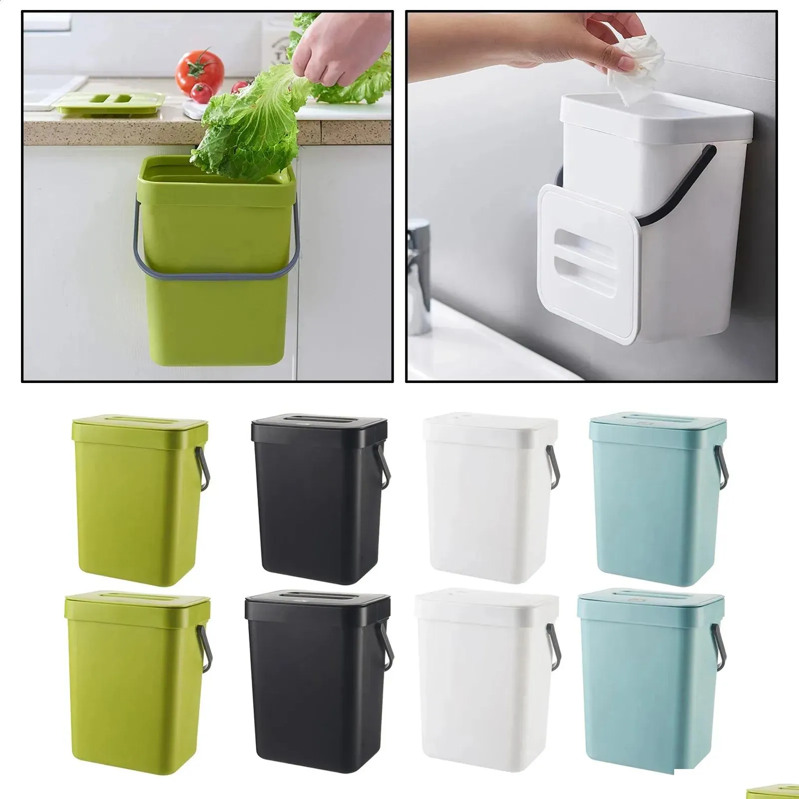 Wall Mounted Kitchen Waste Compost Bin For Indoor And Outdoor Use ...