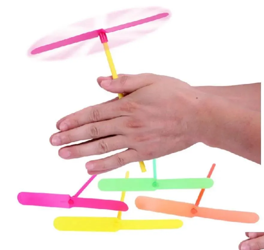 Dragonfly Propeller Outdoor Aeroplane Helicopter LED Flying Toy For ...
