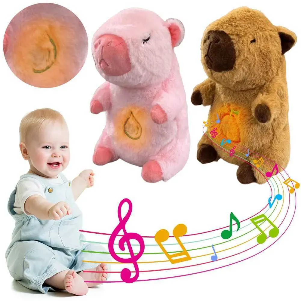 Musical Capybara Baby Jj Musical Sleep Soother With Lights And Rhythmic ...