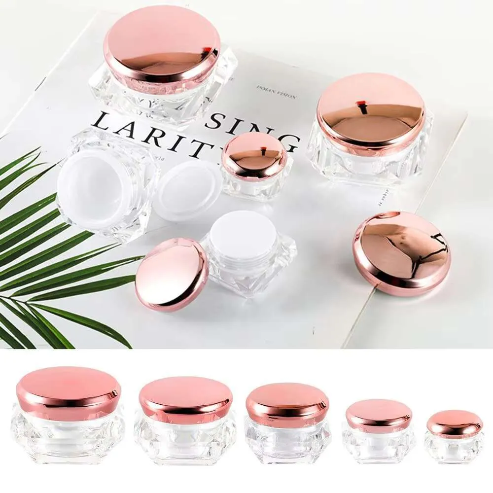 Wholesale Portable Refillable Facial Cream Bottle Small Containers With ...