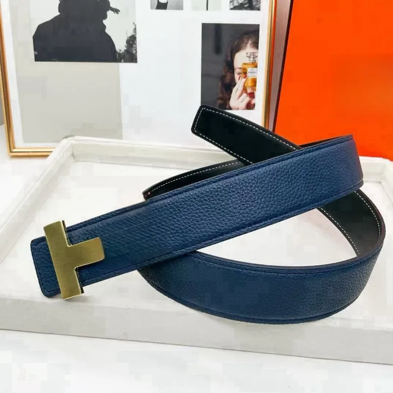 Luxury Men's Designer Belt Fashionable Waistband With Golden Or Silver Buckle From Fashionshop ...
