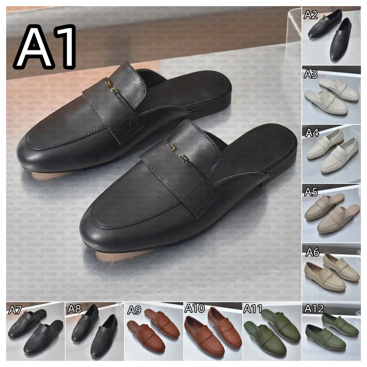 Famous Designer Womens Genuine Leather Suede Boken Heels Casual Flat ...