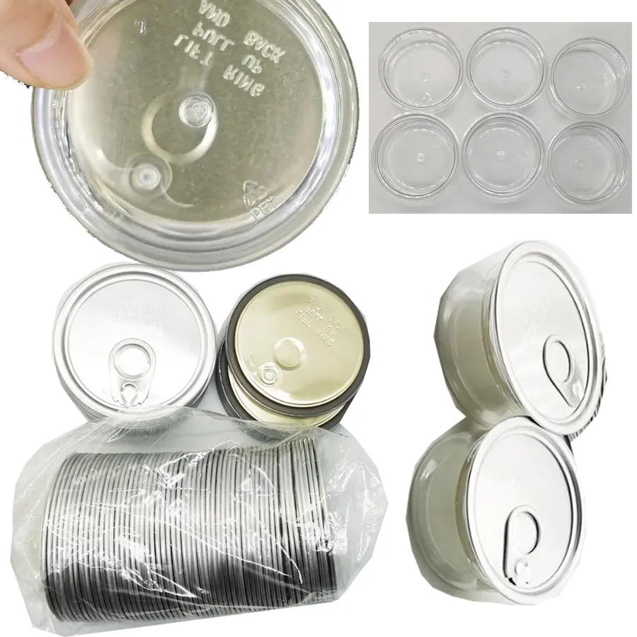 Custom Storage Jars Tin Cans OEM Stickers Packaging OEM Labels 30G 50G ...