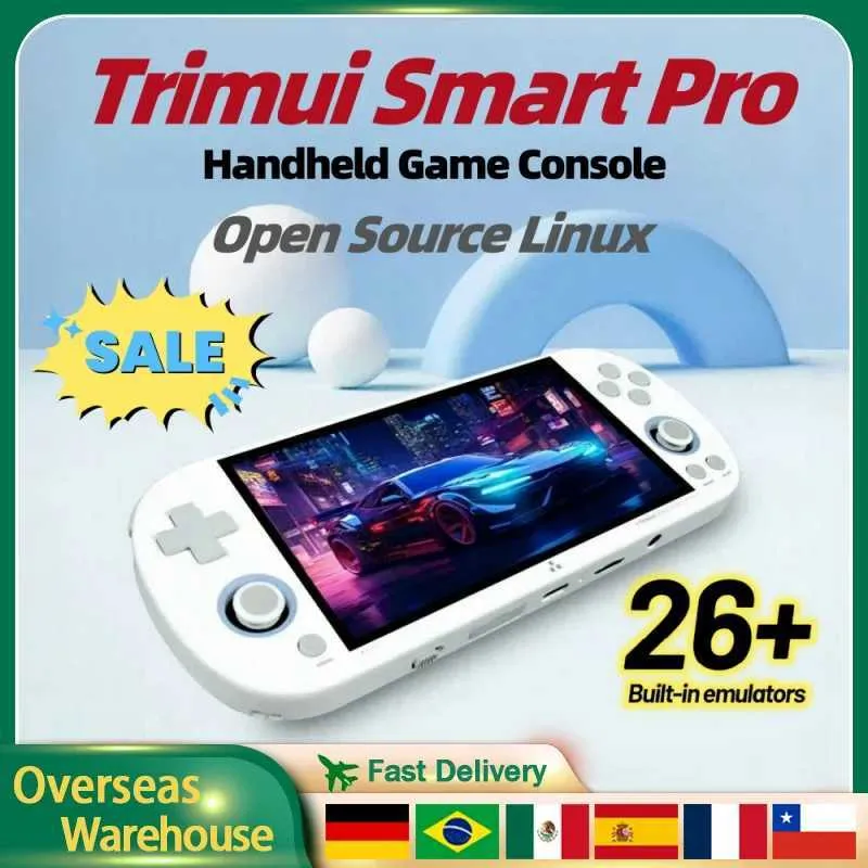 Trimui Smart Pro Handheld Game Console In Portable Gaming Device With 4 ...