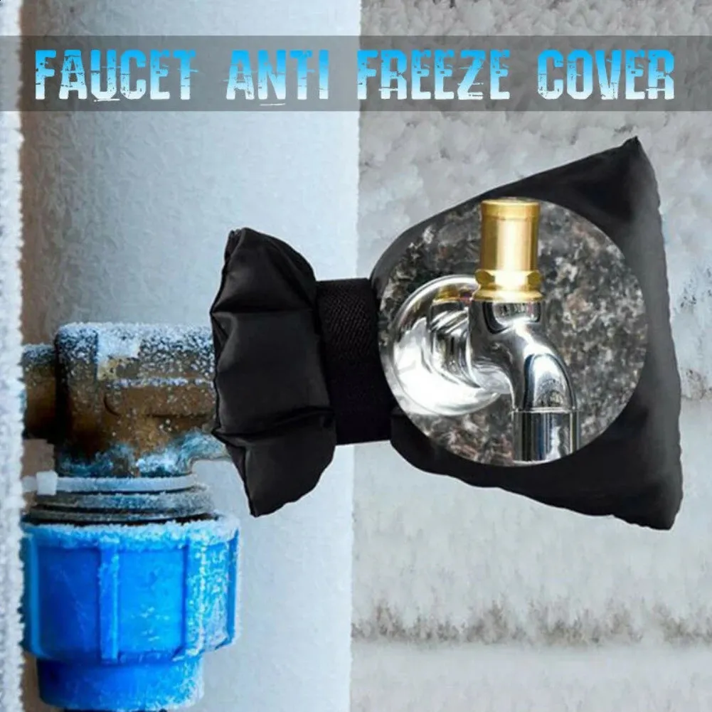 Winter Diy Outdoor Faucet Insulation And Antifreeze Cover For Outdoor ...