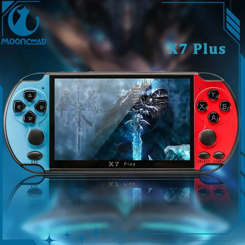 X7 Plus Retro Handheld Singleplayer Games With 10000 Built In Games, AV ...