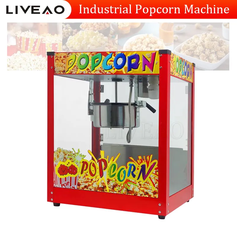 Commercial Electric Popcorn Maker High Efficiency And Hot Sale Pop ...