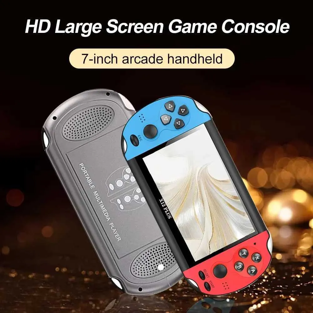 X12 Plus Portable Retro Handheld Best Handheld Game Console With 7 Inch ...
