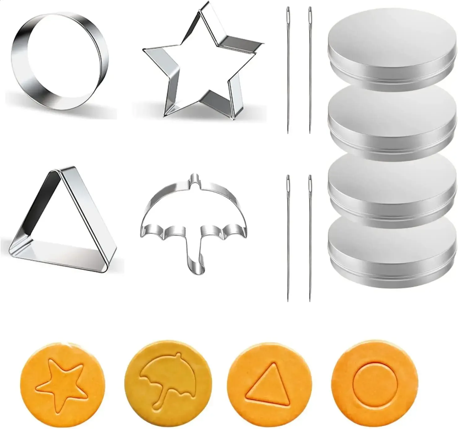 Korean Sugar Orange Slice Candy Game Series 12 Dalgona Orange Slice ...