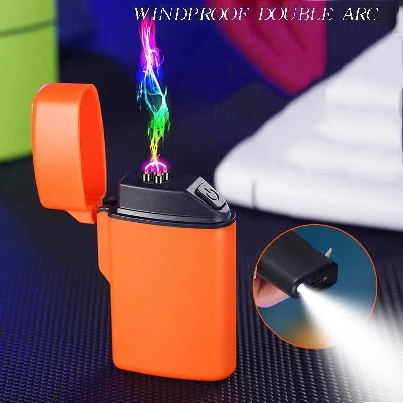 Lighters Cross Border Source Pulse Double Arc Lighter With Lighting ...