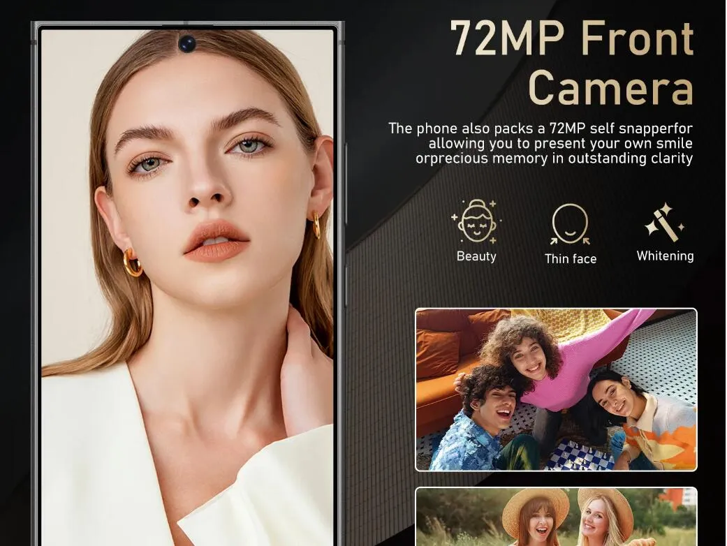 25U 25 Ultra Phone Unlocked 5g 1GB RAM 16GB ROM Show 1TB Android Smartphone Camera Phone HD ...