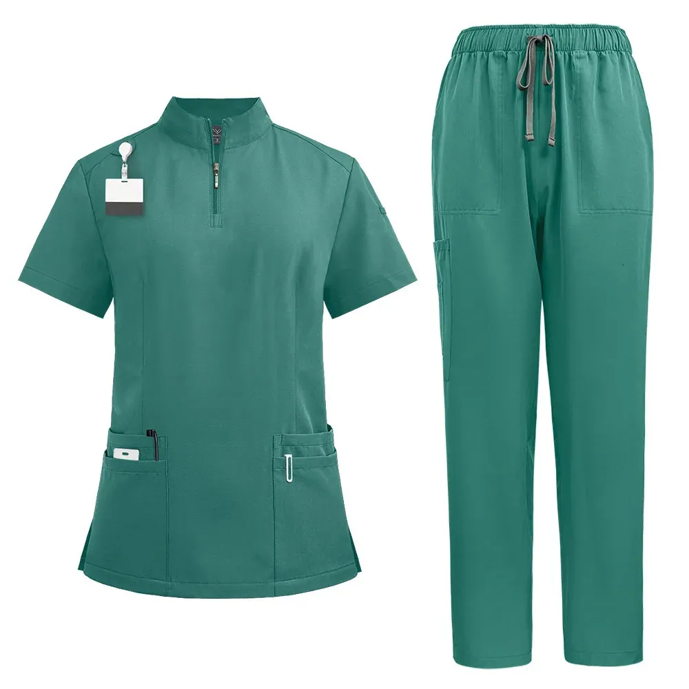 Scrub Suits For Women & Men Medical Scrubs Set, Breathable ...