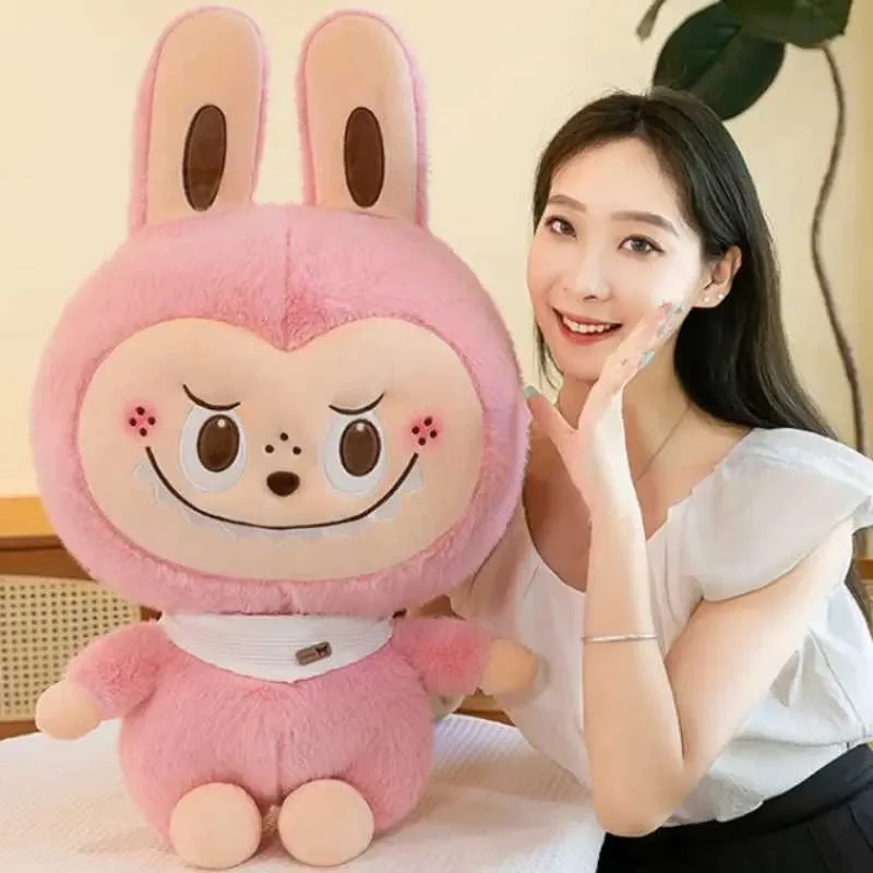 Labubu Rabbit Plush: 85cm Big Size Stuffed Toy Kaii Anime Soft Doll ...