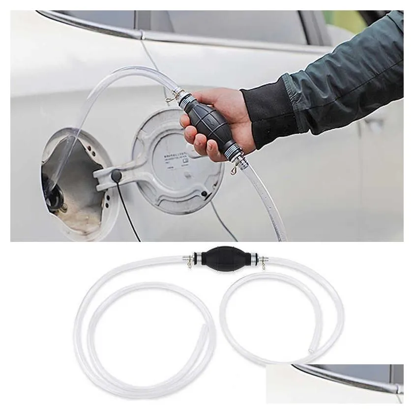 Durable Hand Suction Gas Tank Syphon Pump For Car, Motorcycle, And ...