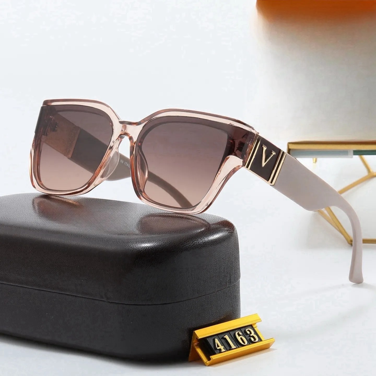 2025 Designer Polarized Pink Designer Sunglasses For Women And Men ...