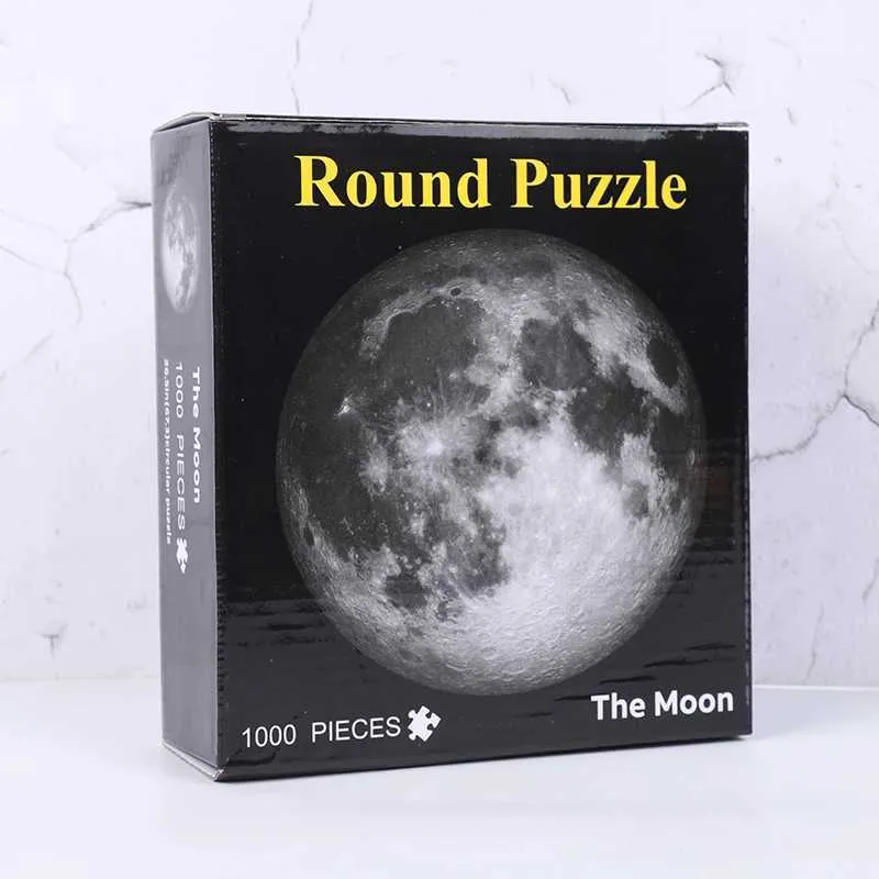 Moon Challenge Moon Puzzle For Kids Educational Space Flat Moon Puzzle ...