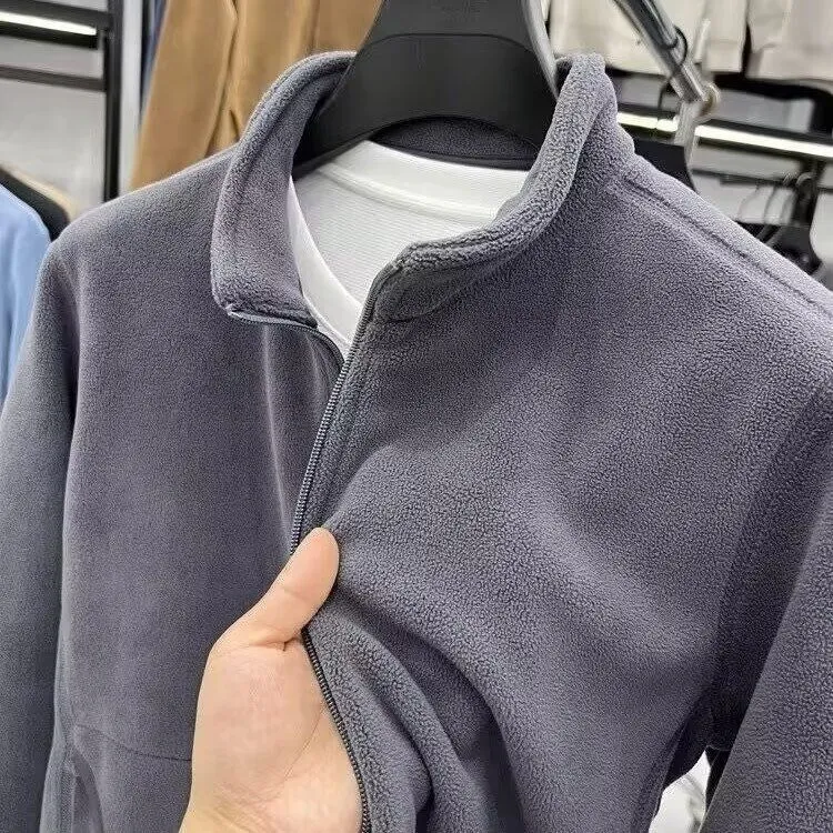 New Men's Fleece Cardigan Sweatshirt from Dhgate Men's Plus Size ...