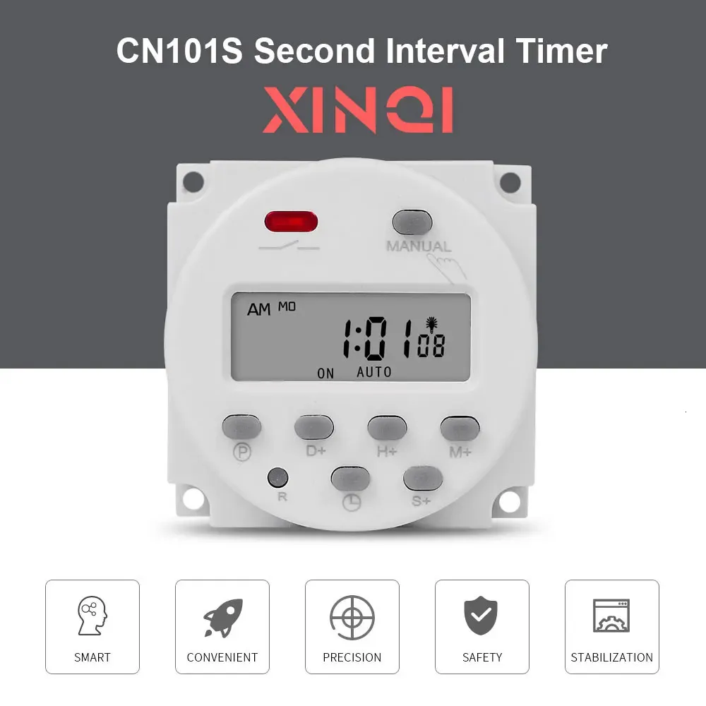 Programmable Digital Online Alarm Timer Switch With 7 Days Weekly