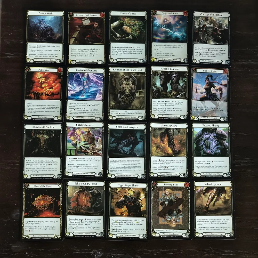 Collectible Game Cards Flesh And Blood Carrion Husk Command And Conquer ...