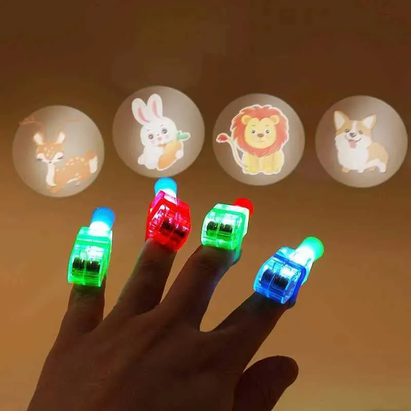 Cartoon Projection LED Finger Lights ... From Innovation_workshop, $5. ...