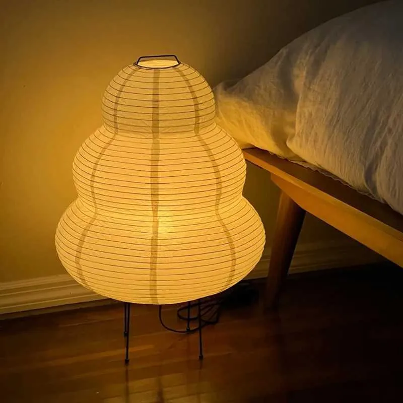 Japanese Style LED Rice Paper Desk Lamp Tricolor... From Casual_love_l ...