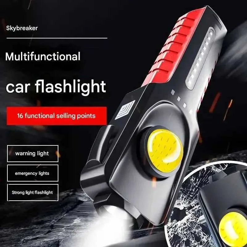 Rechargeable LED Flashlight: Portable, Long Lasting, High Intensity ...