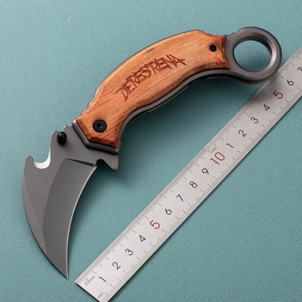 Outdoor Cooking Knife High Hardness Stainless Steel Folding Knife With ...