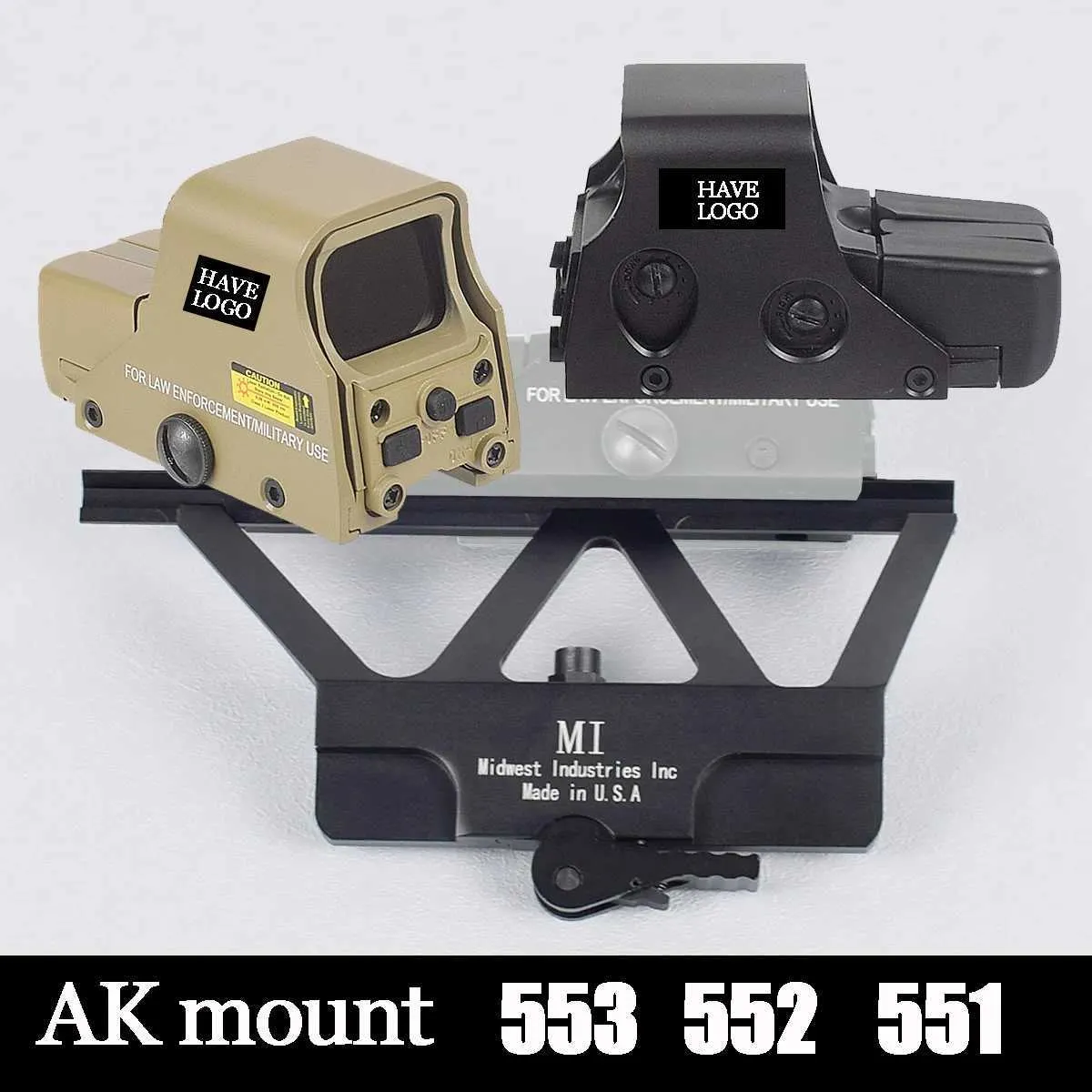 Tactical Quick Disassembly model 3 AK 47 74 with Red Dot Scope, mi ...