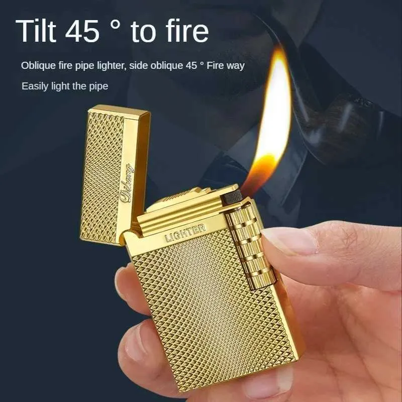New Butane Inflatable Torch Lighter Fashion Cigarette Smoking ...